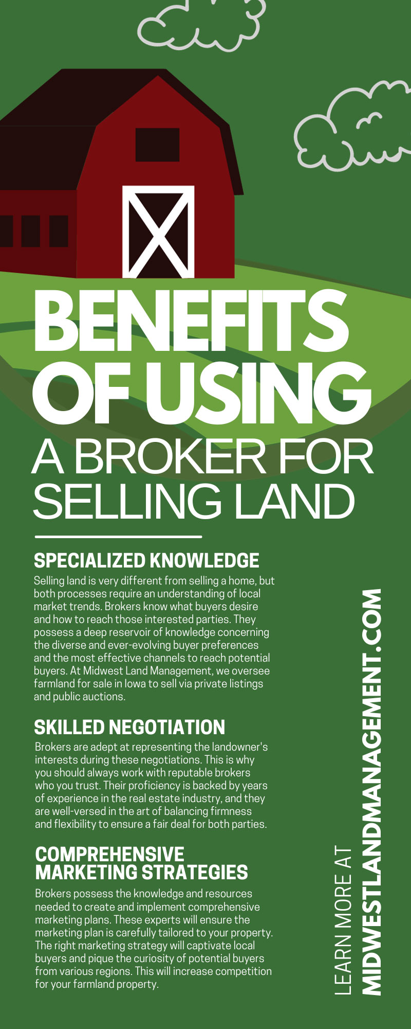 5 Benefits of Using a Broker for Selling Land | Midwest Land Management ...