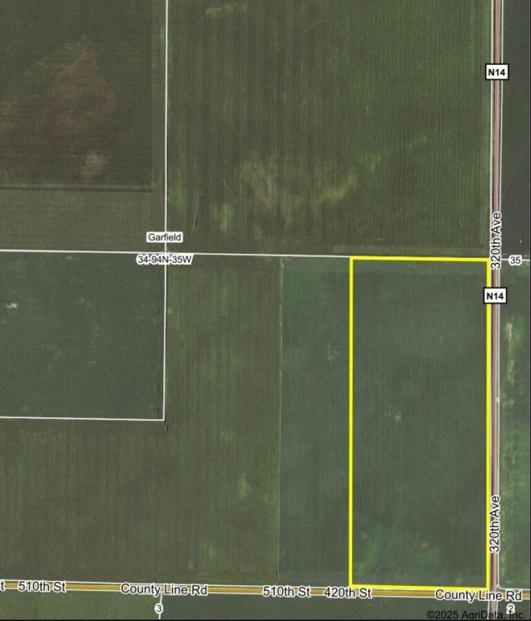 68.35 Surveyed Acres in Clay County, Iowa | Midwest Land Management ...